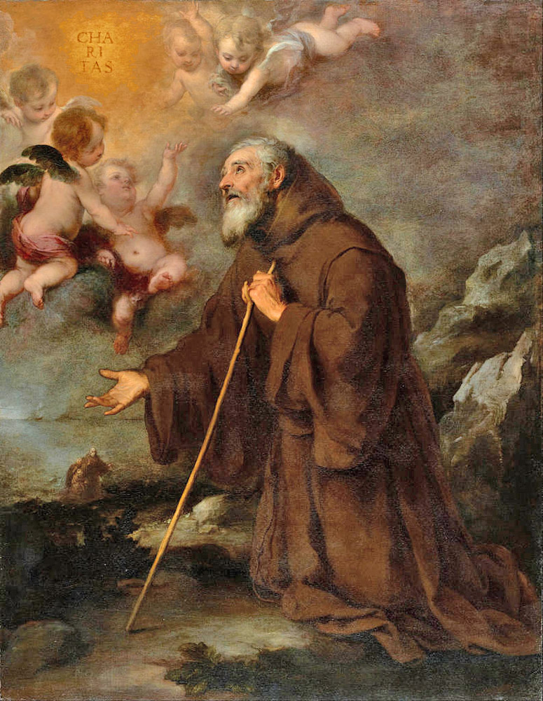 The Vision of St. Francis of Paola, Bartolomé Esteban